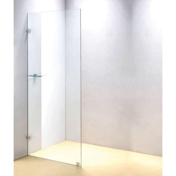 700 X 2000mm Frameless 10mm Safety Glass Shower Screen