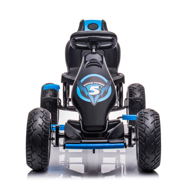 Kahuna Kids Ride On Pedal Powered G18 Go Kart - Blue
