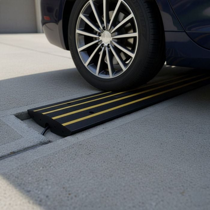Car Driveway Curb Ramp Rubber 10000 Kg Industrial Capacity