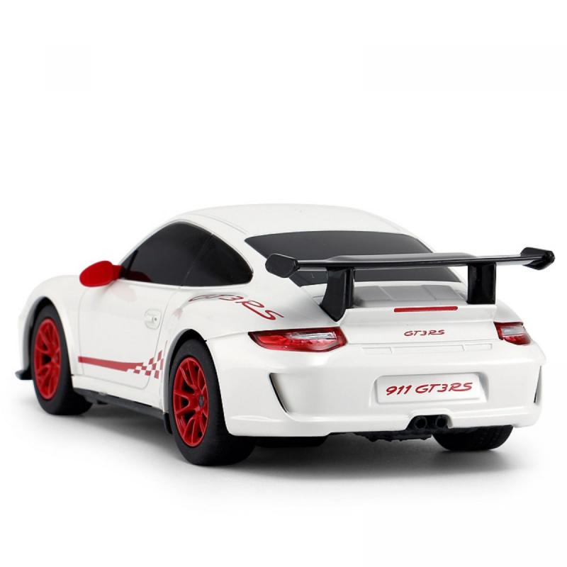 Remote Control Porsche GT3 RS 1:24 Scale White Sports Car