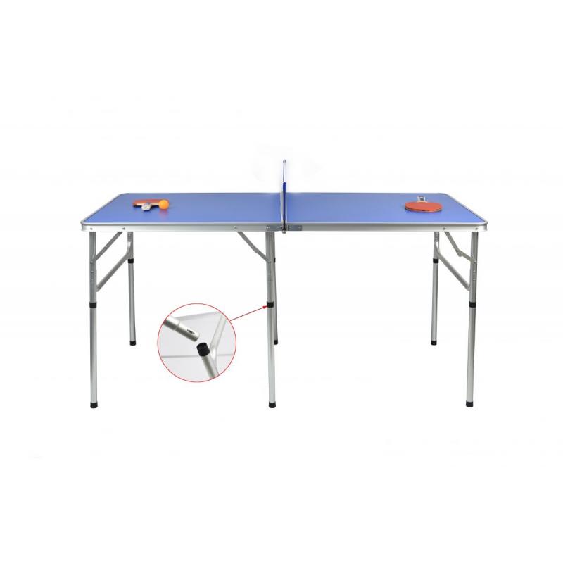 152cm Portable Tennis Table, Folding Ping Pong Table Game Set