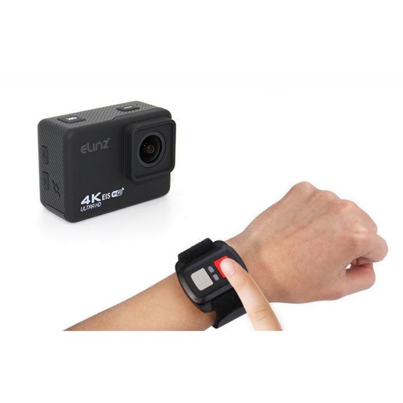 Elinz 4k Hd Sports Action Camera Waterproof Wifi Sony Sensor 32GB