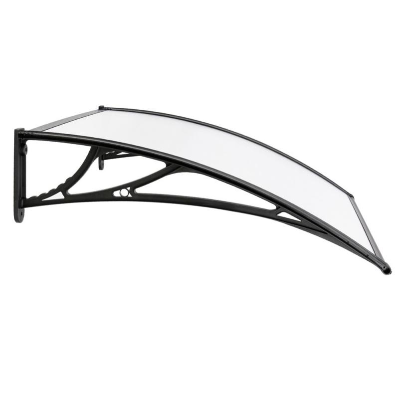 1m x 2.4m Window Door Awning Canopy Rain Cover Sun Shield