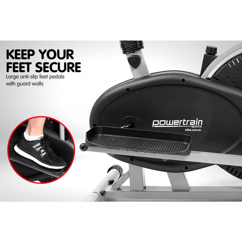 2-in-1 Powertrain Elliptical Cross Trainer & Exercise Bike