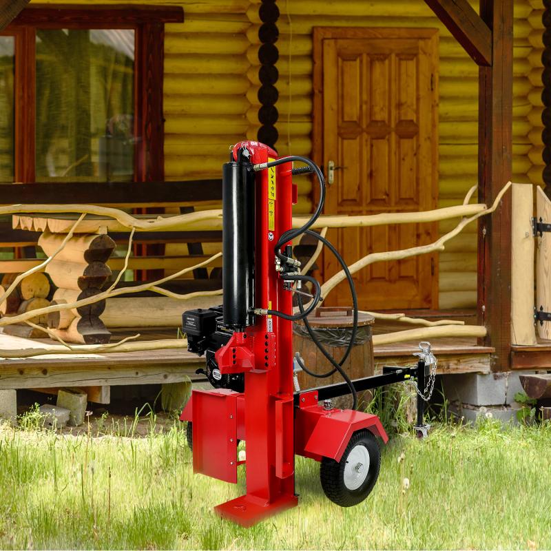 Yukon 60 Tonne Petrol Hydraulic Log Splitter 420cc Vertical and Horizontal