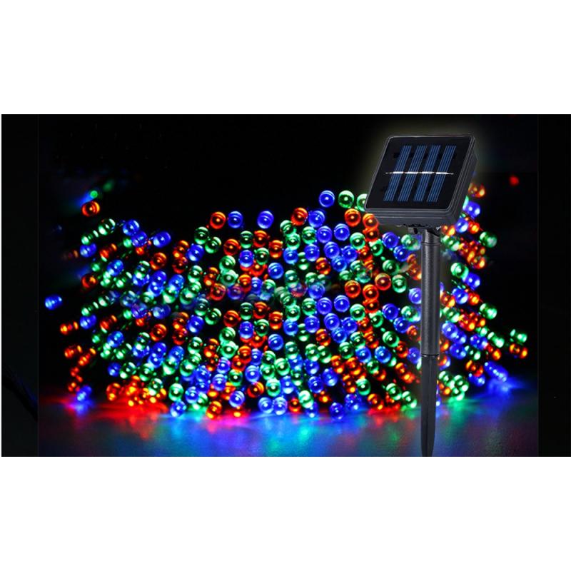 500 LED 52m Solar Power Thicker String Light Multicolor