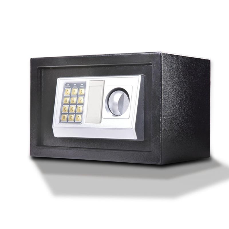 6.4L Electronic Safe Security Box with Removable Interior Shelf