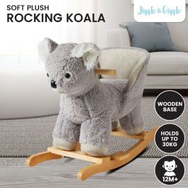 Jiggle & Giggle Soft Plush Toy Rocker - Koala